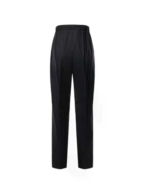 Max Mara Drawstring-waist Pleated Trousers