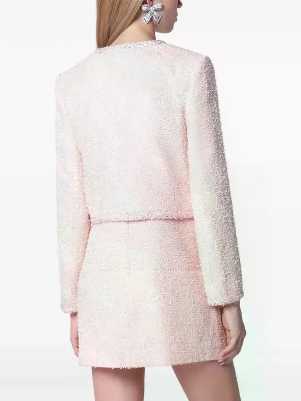 SELF-PORTRAIT Sequin-embellished Bouclé Jacket
