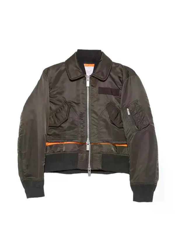 Sacai Layered Design Jacket - Green