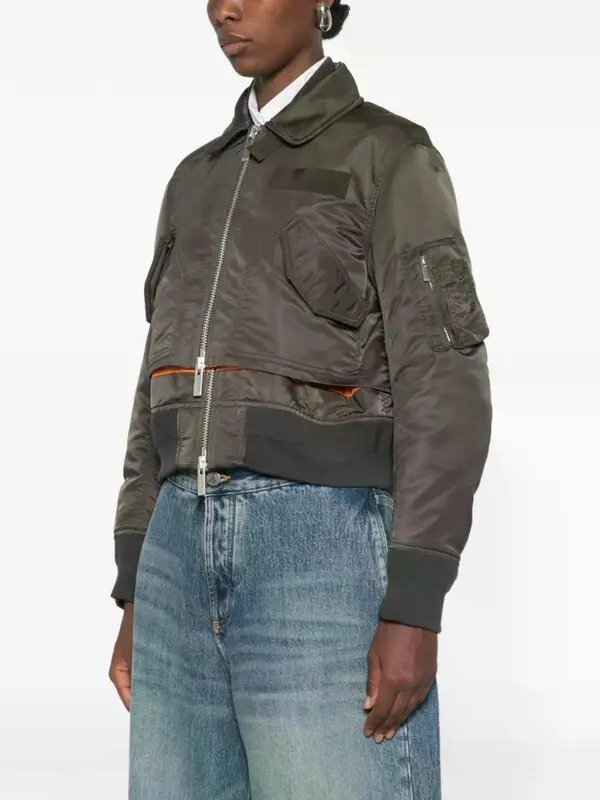 Sacai Twill Bomber Jacket