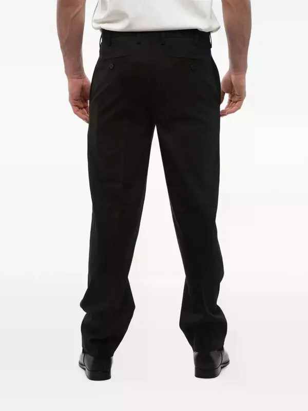 Neil Barrett Contrast Stitch Slim-fit Trousers