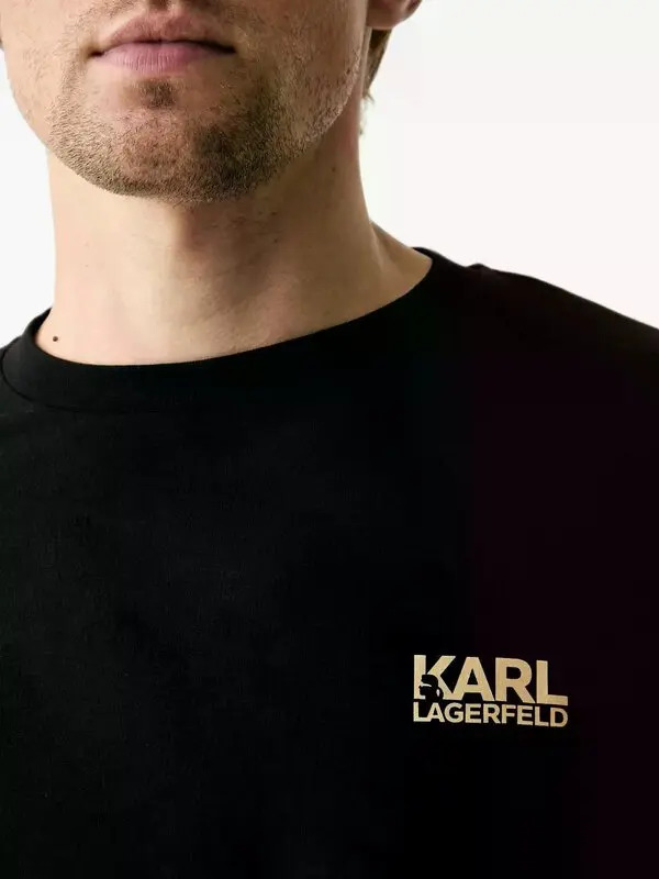 Karl Lagerfeld Logo-print Crew-neck T-shirt