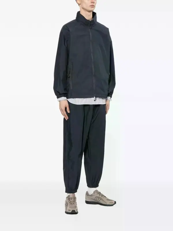 Comme Des Garçons High-neck Zip-up Jacket