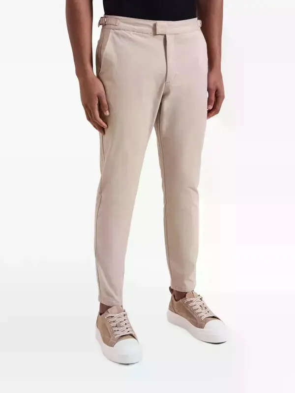 MAUVAIS Side-adjuster Tailored Trousers - Neutrals