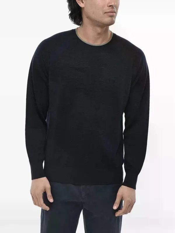 PAOLO PECORA Crew-neck Sweatshirt - Blue