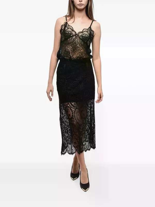 Beaufille Macramé Lace Skirt