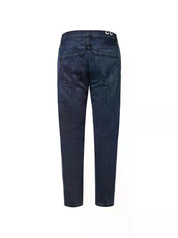 DONDUP Brighton Logo Plaque Jeans