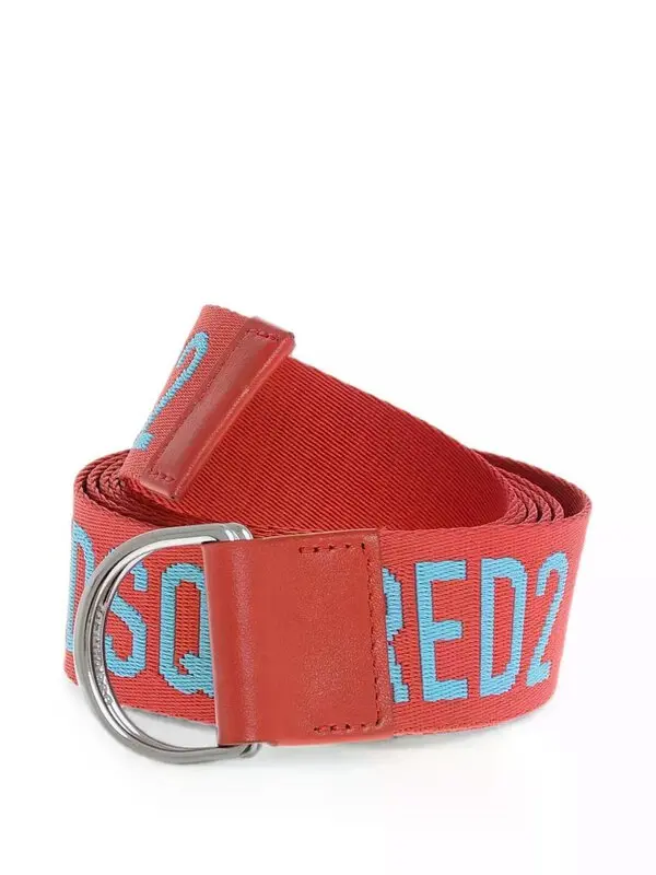 Dsquared2 Logo Jacquard Tape Belt