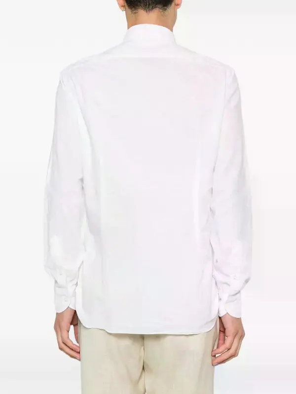 LUIGI BORRELLI Rio Spread-collar Shirt