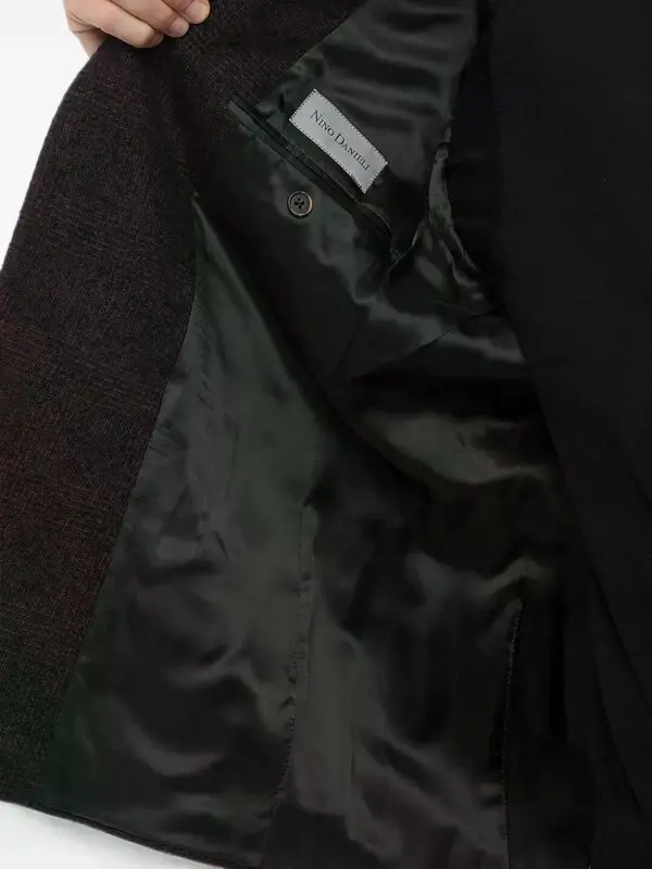 Corneliani Glen Plaid Single-breasted Blazer