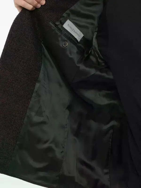 Corneliani Glen Plaid Single-breasted Blazer