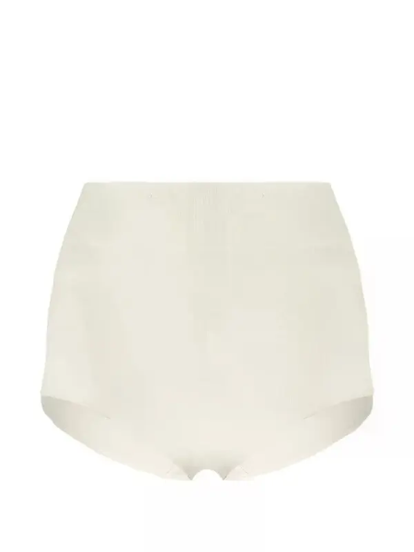 Wolford Seamless Circular-knit Mini Shorts - White