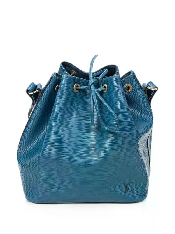 LOUIS VUITTON Epi Noé Pm Bucket Bag - Blue