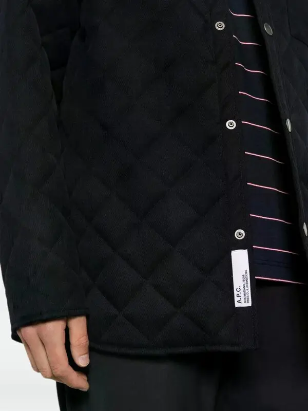 A.p.c. Quilted Press-stud Jacket