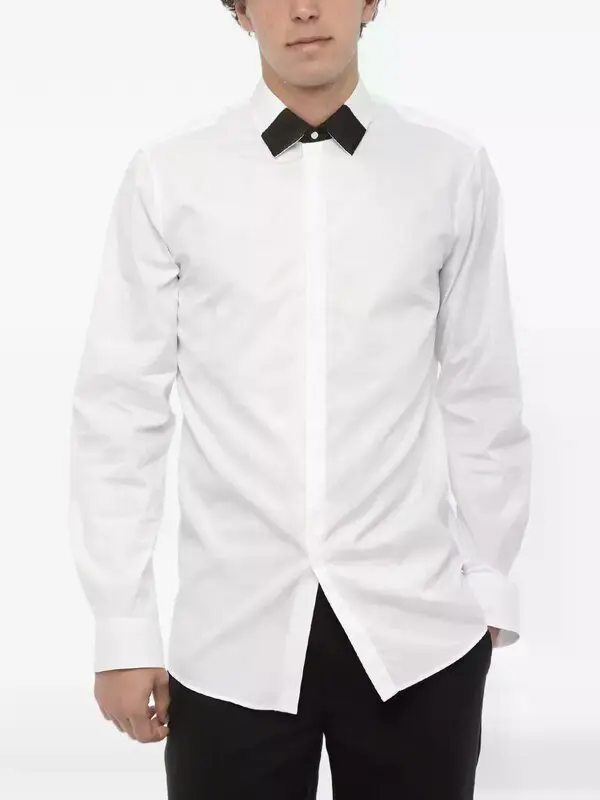 Neil Barrett Loose-fit French-collar Shirt