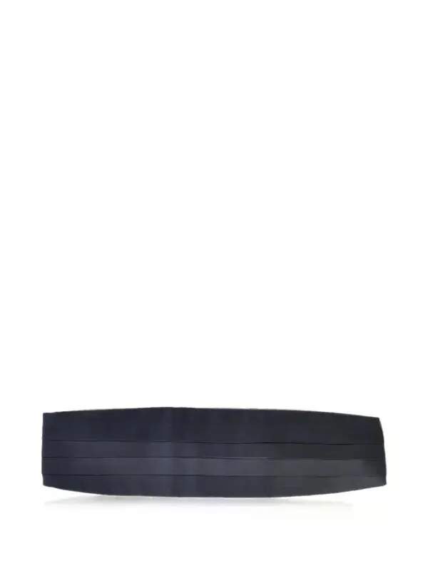 Corneliani Pleated Silk Cummerbund