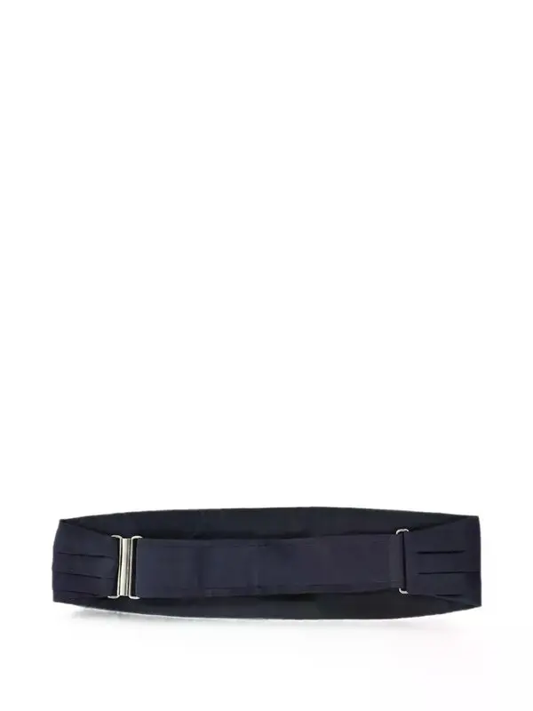 Corneliani Pleated Silk Cummerbund
