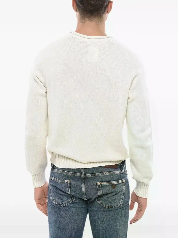 Malo Crew Neck Long Sleeve Sweater