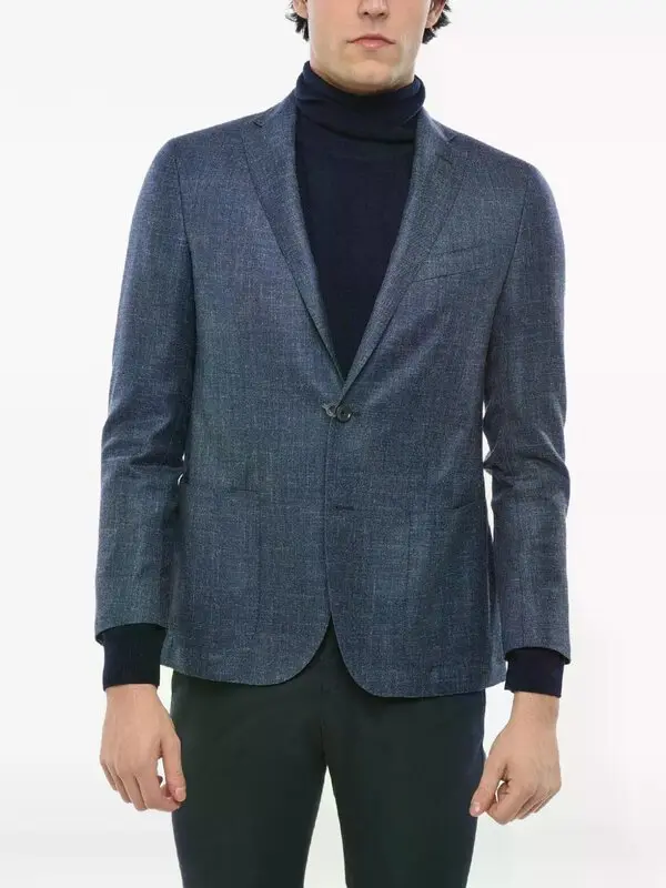 Corneliani Single-breasted Patch-pocket Blazer