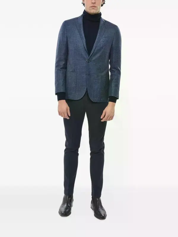 Corneliani Single-breasted Patch-pocket Blazer