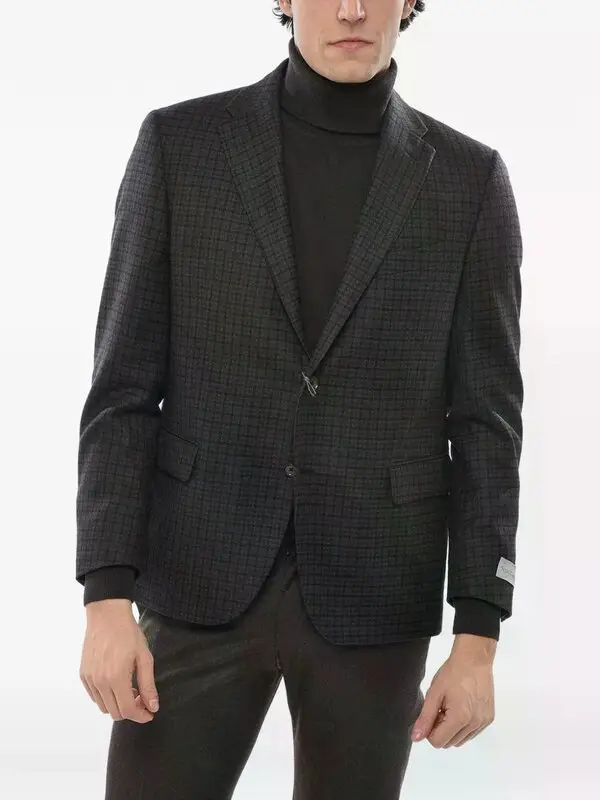 Corneliani Checked Blazer