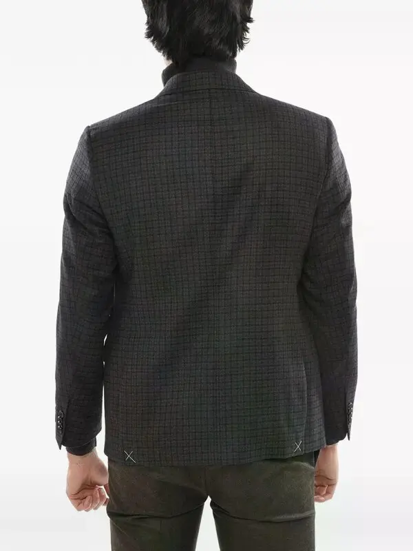 Corneliani Checked Blazer