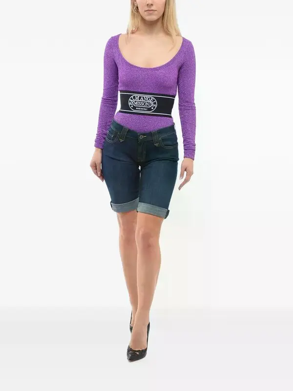 Woolrich Contrast-stitch Denim Shorts
