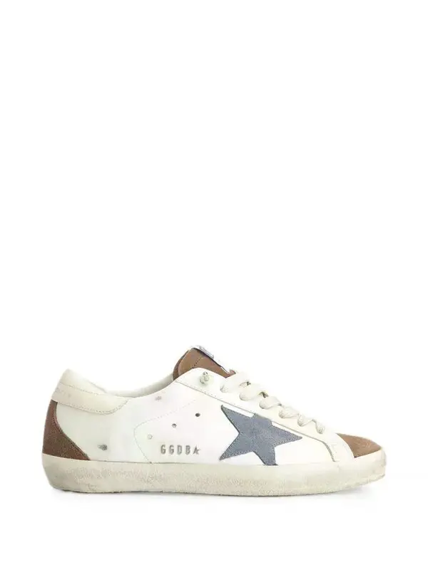 GOLDEN GOOSE Super Star Leather Sneakers - White