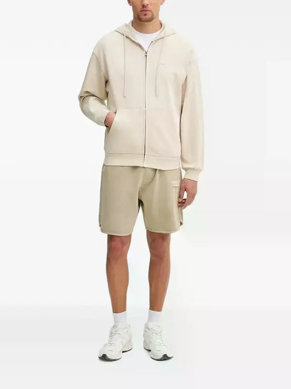 BENETTON Zip-up Drawstring Hoodie