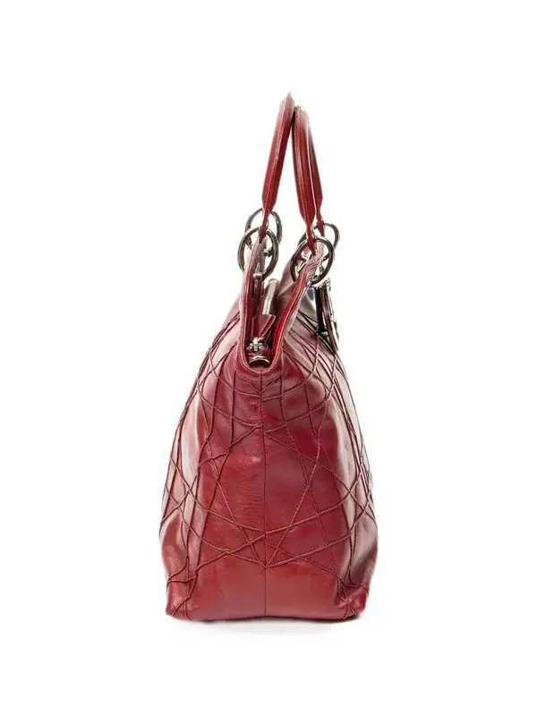 Dior Medium Granville Tote Bag - Red
