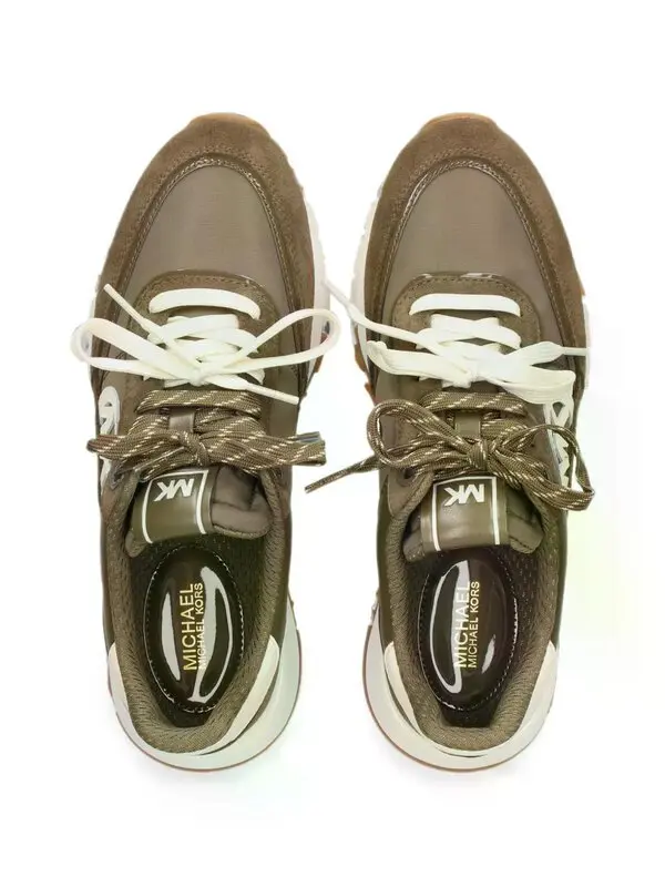 Michael Kors Panelled Logo-patch Sneakers