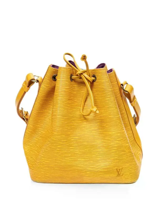 LOUIS VUITTON Noe Pm Bucket Bag - Yellow