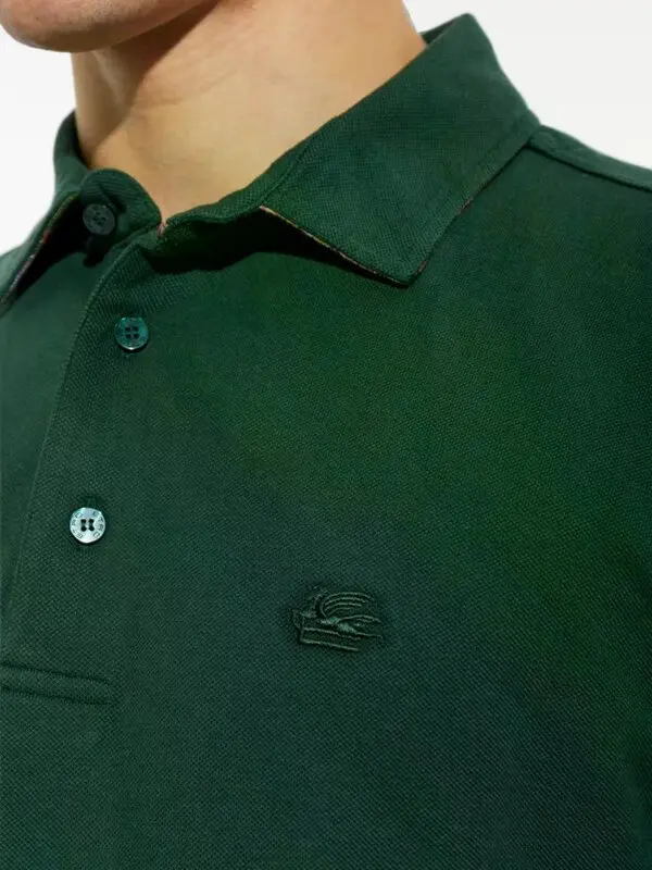 Etro Logo-embroidered Polo Shirt