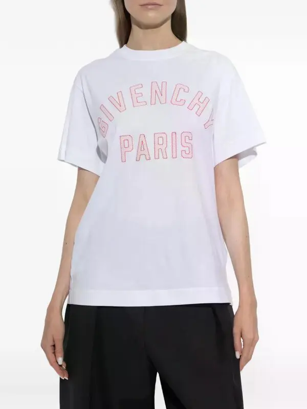 Givenchy Embroidered Logo T-shirt