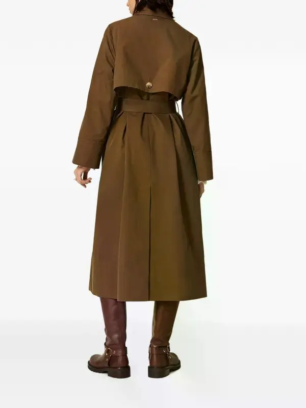 TWINSET Cotton-blend Gabardine Trench Coat