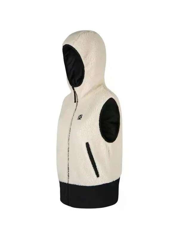 MONTURA Fleece-texture Hooded Sleeveless Jacket