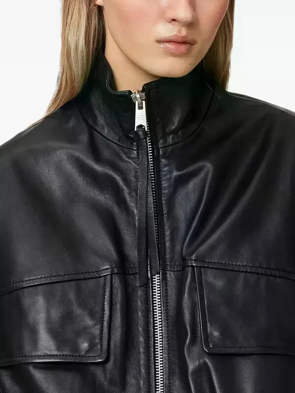 ALLSAINTS Flor Leather Gilet