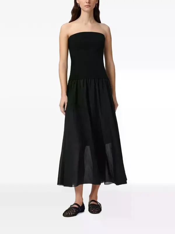 ALLSAINTS Tegan Midi Dress - Black