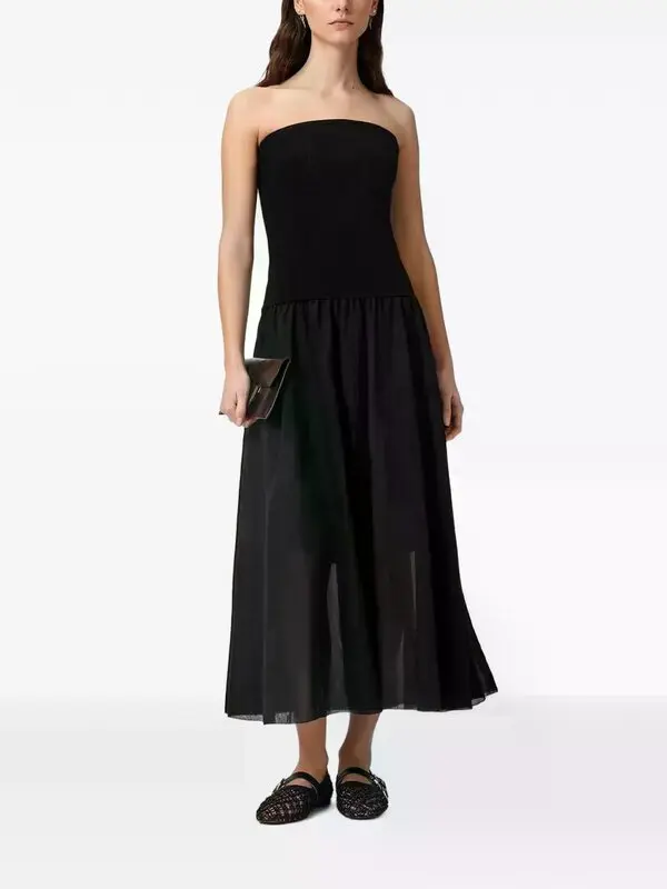 ALLSAINTS Tegan Midi Dress - Black