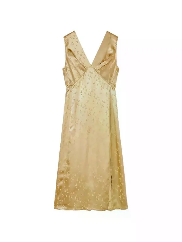 RETORI Sleeveless Midi Dress - Gold