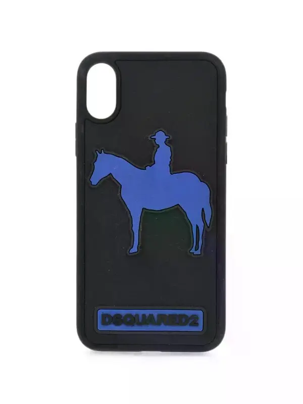 Dsquared2 Embossed Horse-motif Iphone X Case