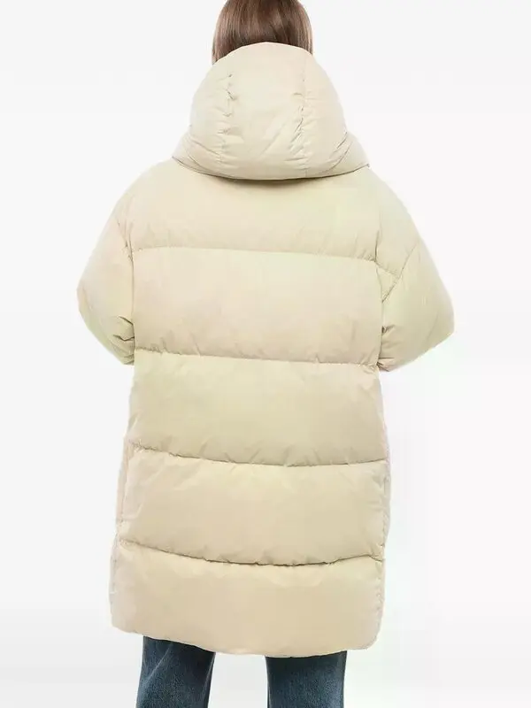 Bacon Detachable-hood Padded Coat