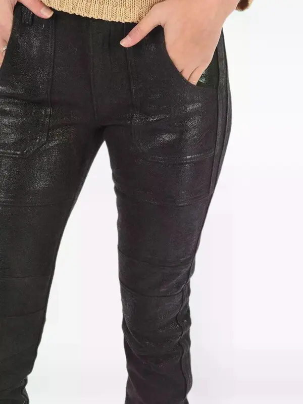 DIESEL® Coated Biker Trousers