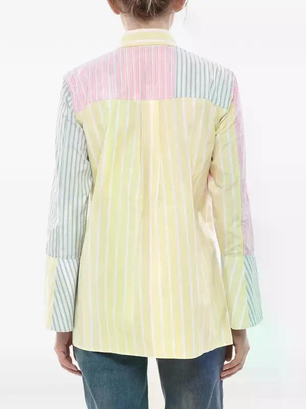Marni Striped Flared-sleeve Shirt