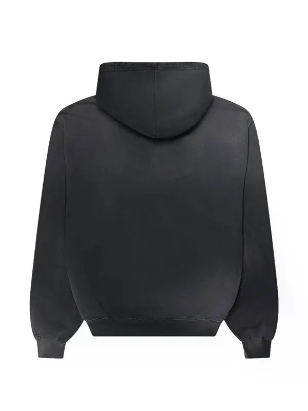 SATOSHI NAKAMOTO Ice Stud-embellished Hoodie - Black