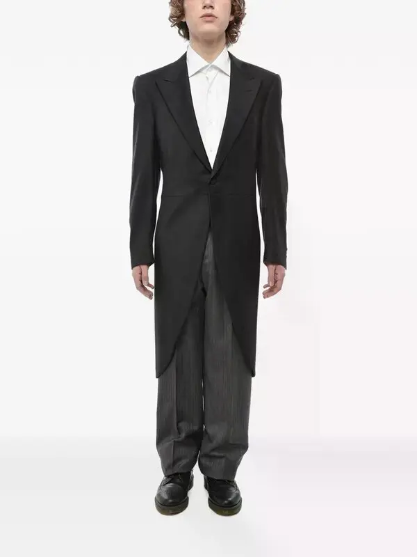 Corneliani Single-breasted Wool Morning Coat