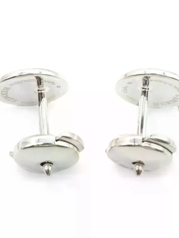 Hermès 2010s Circle-design Earrings