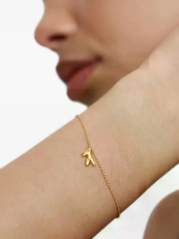 Monica Vinader Fragments Coral Chain Bracelet