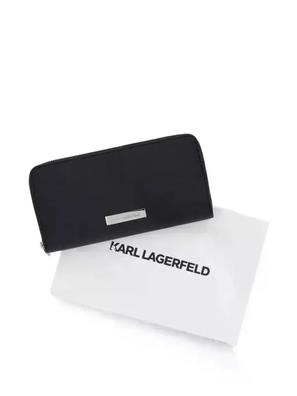 Karl Lagerfeld Ikon Pebble Continental Wallet