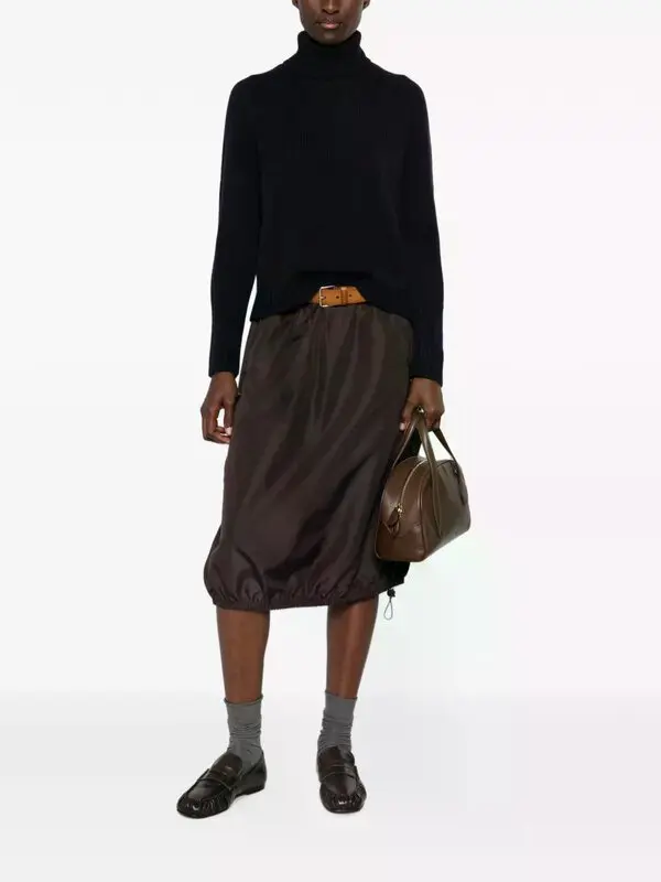 BASE Roll-neck Ribbed-trim Sweater